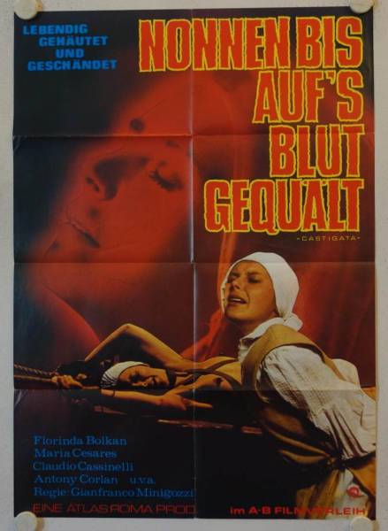 Flavia, the Rebel Nun original release german movie poster