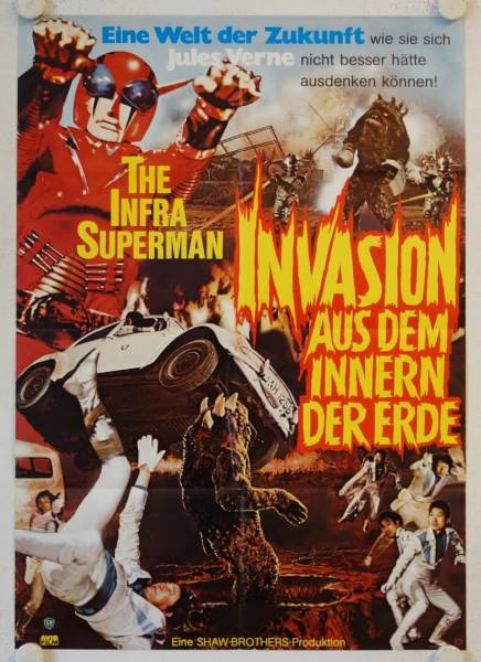 The Infra Superman original release german movie poster