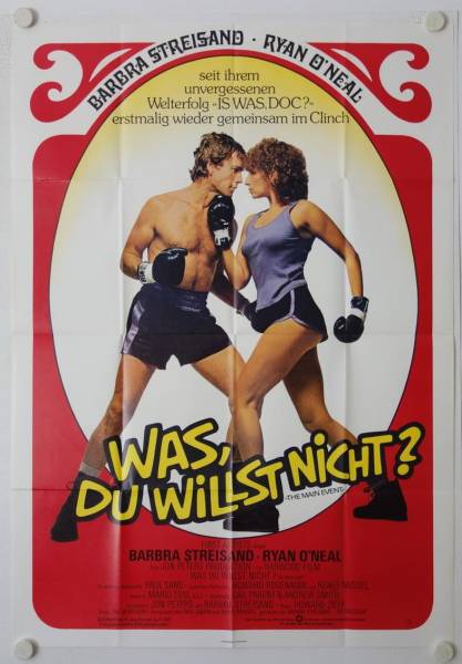 The Main Event original release german double-panel movie poster