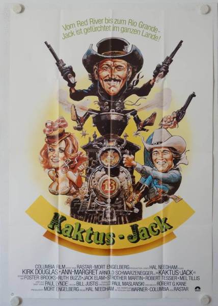 Cactus Jack original release german double-panel movie poster