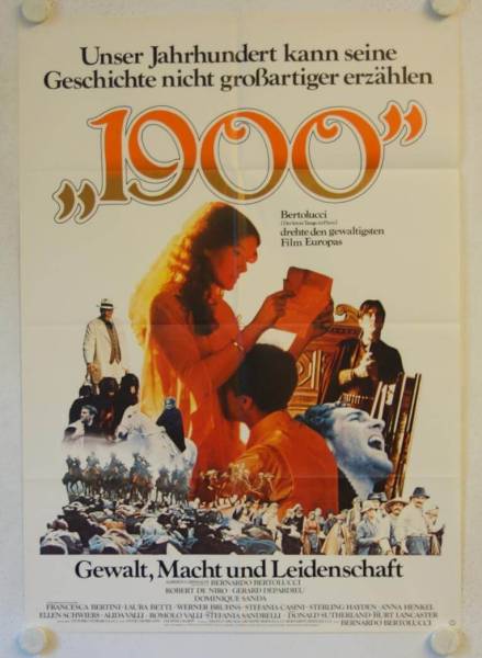 1900 - Novecento original release german movie poster