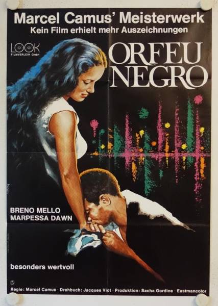 Orfeu Negro - Black Orpheus re-release german movie poster