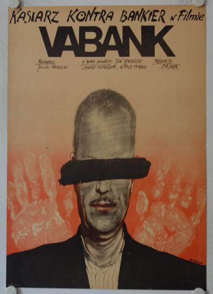 Vabank - Hit the Bank original release polish movie poster