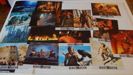 The Beastmaster original release german lobby still set
