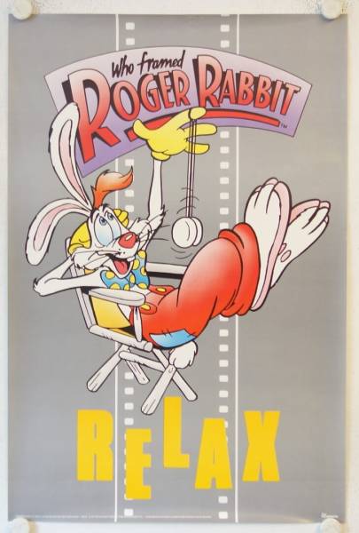Who framed Roger Rabbit Poster Prints vintage commercial poster prints (7)