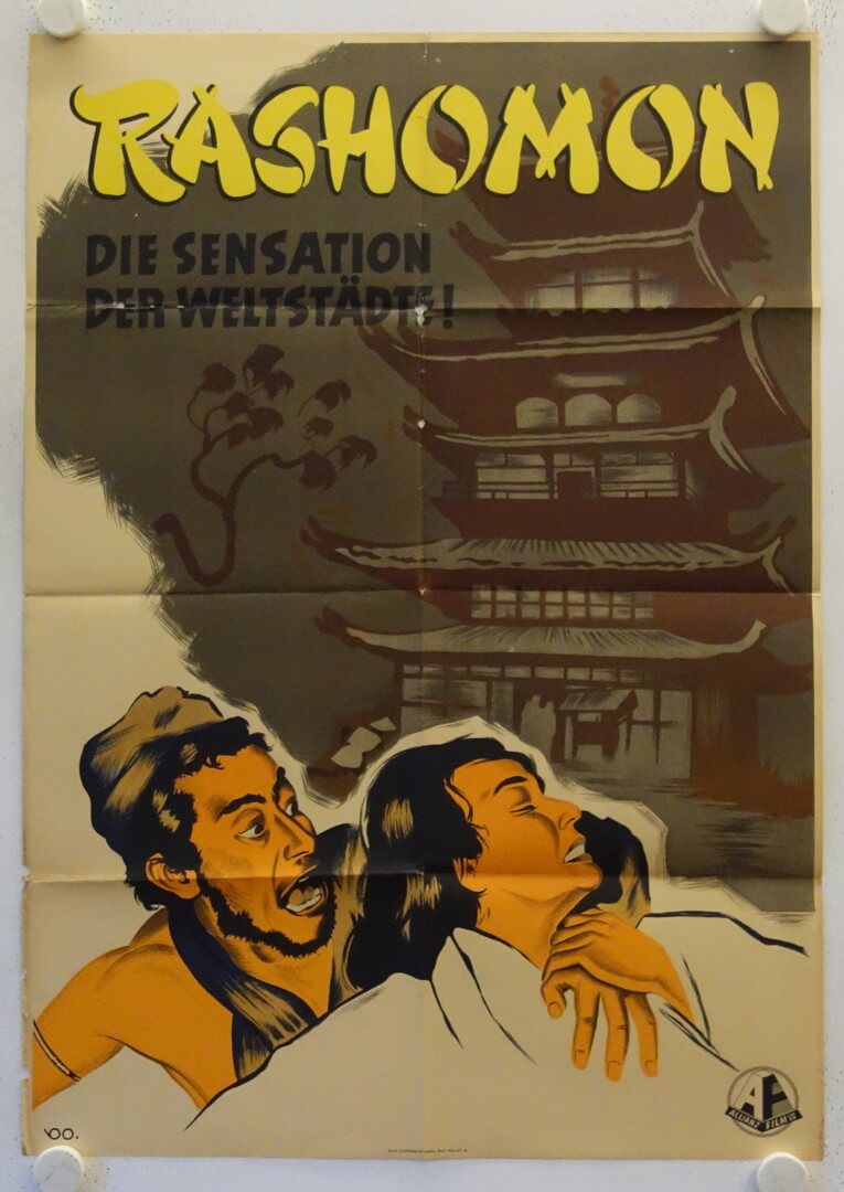 Rashomon originales deutsches Filmplakat