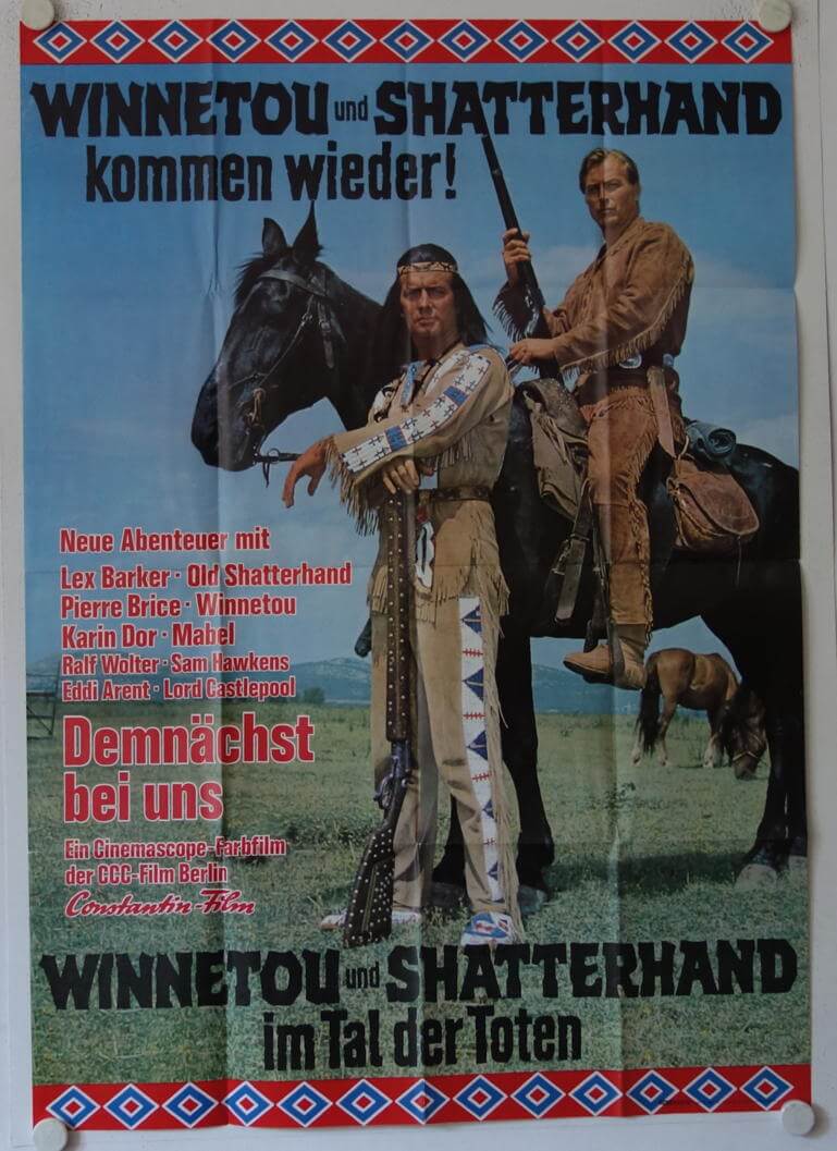Karl May Winnetou und Shatterhand im Tal der Toten originales deutsches ...
