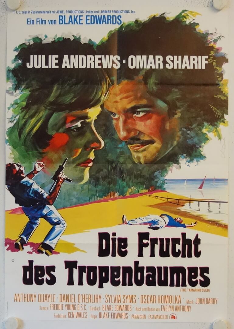 The Tamarind Seed original release german movie poster