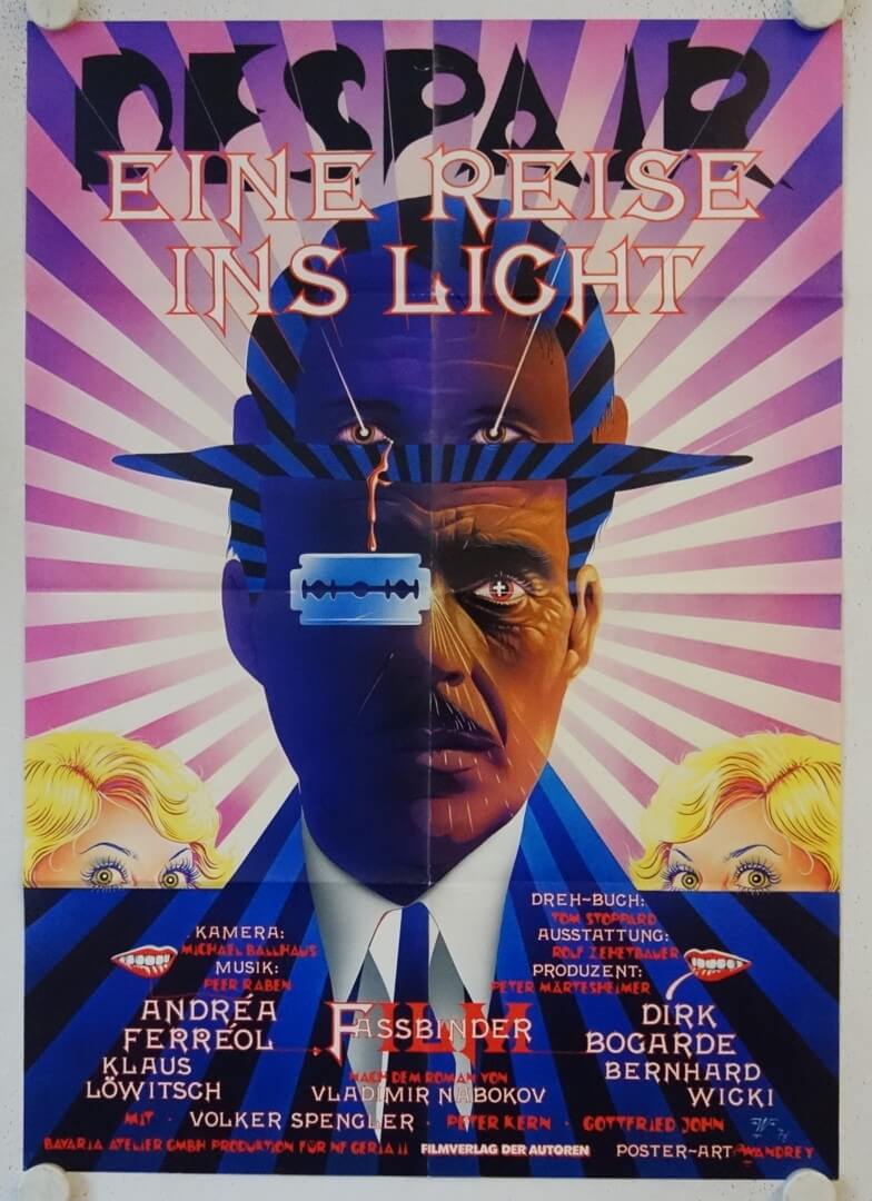 Despair original release german movie poster