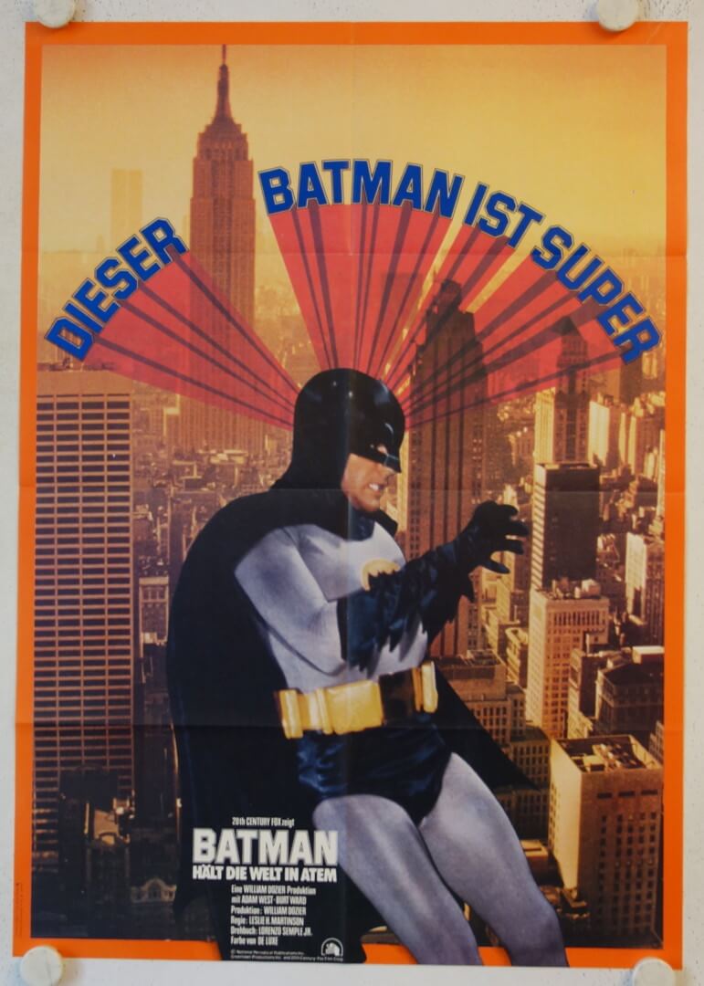 Batman re-release german movie poster