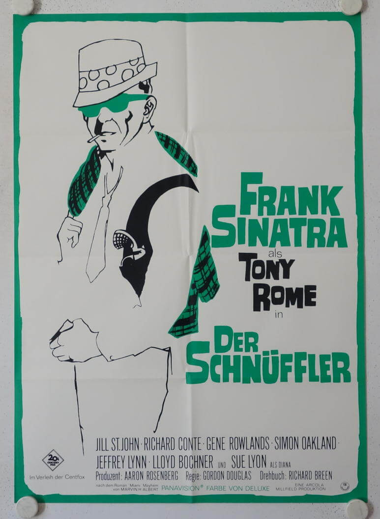 Tony Rome original release german movie poster