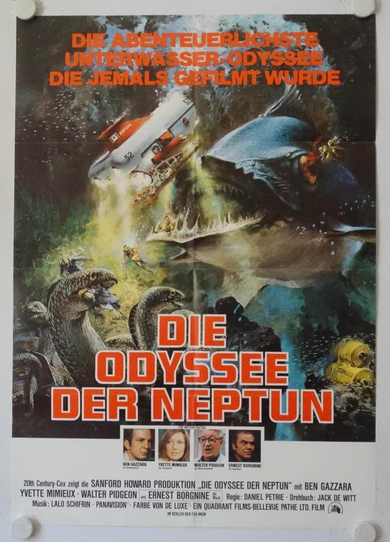 The Neptune Factor original release german movie poster