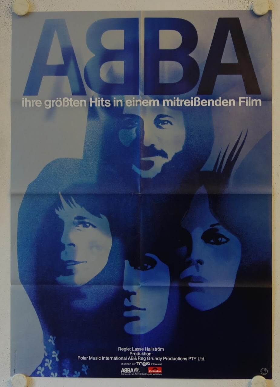 ABBA: The Movie original release german movie poster