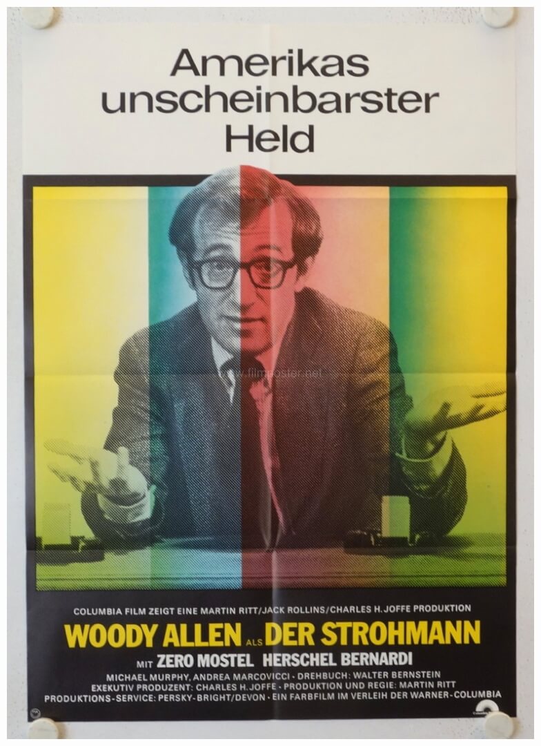 Der Strohmann originales deutsches Filmplakat