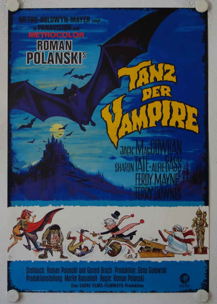 The fearless Vampire Killers original release german movie poster
