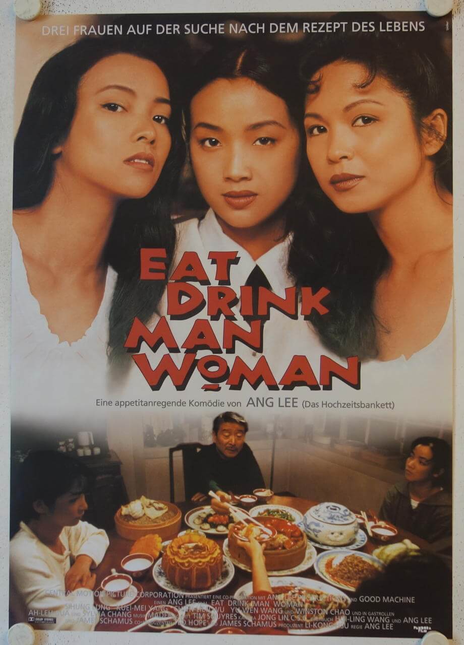 Eat Drink Man Woman original release german movie poster
