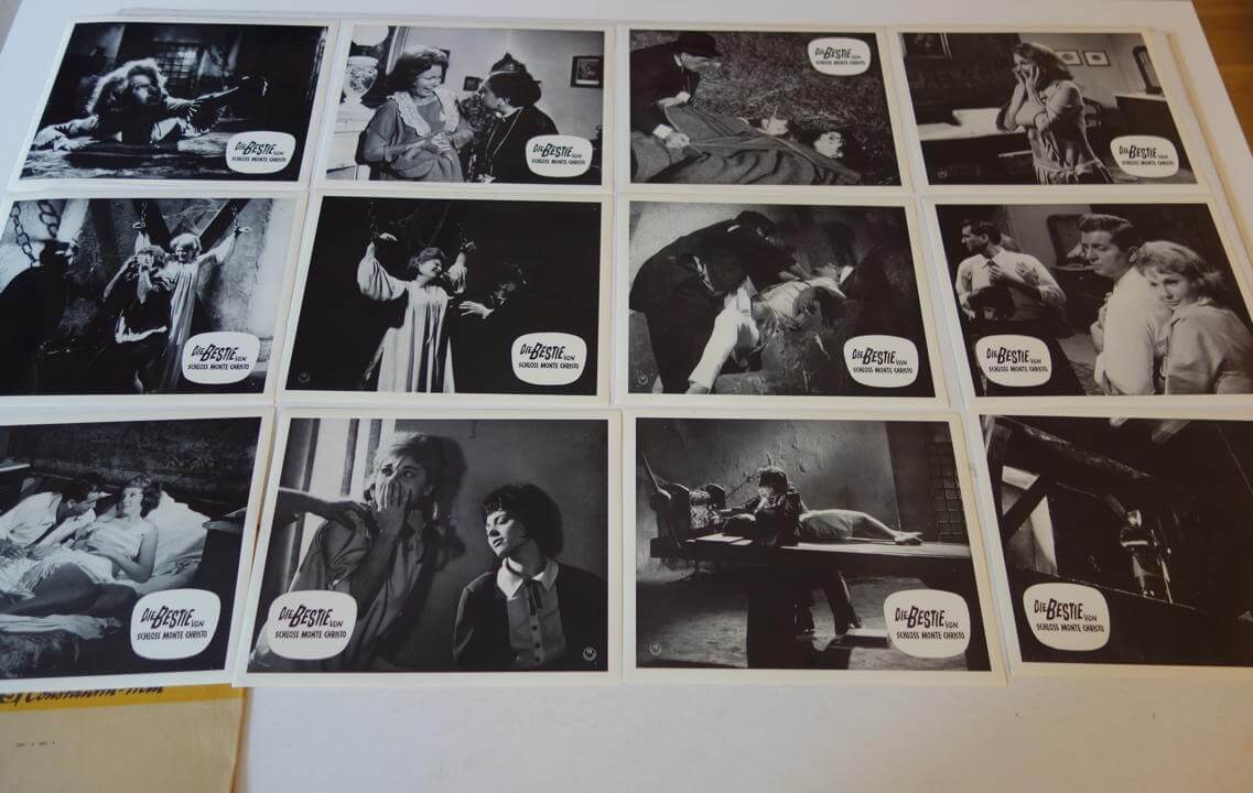 Metempsyco - Tomb of Torture original release german lobby card set