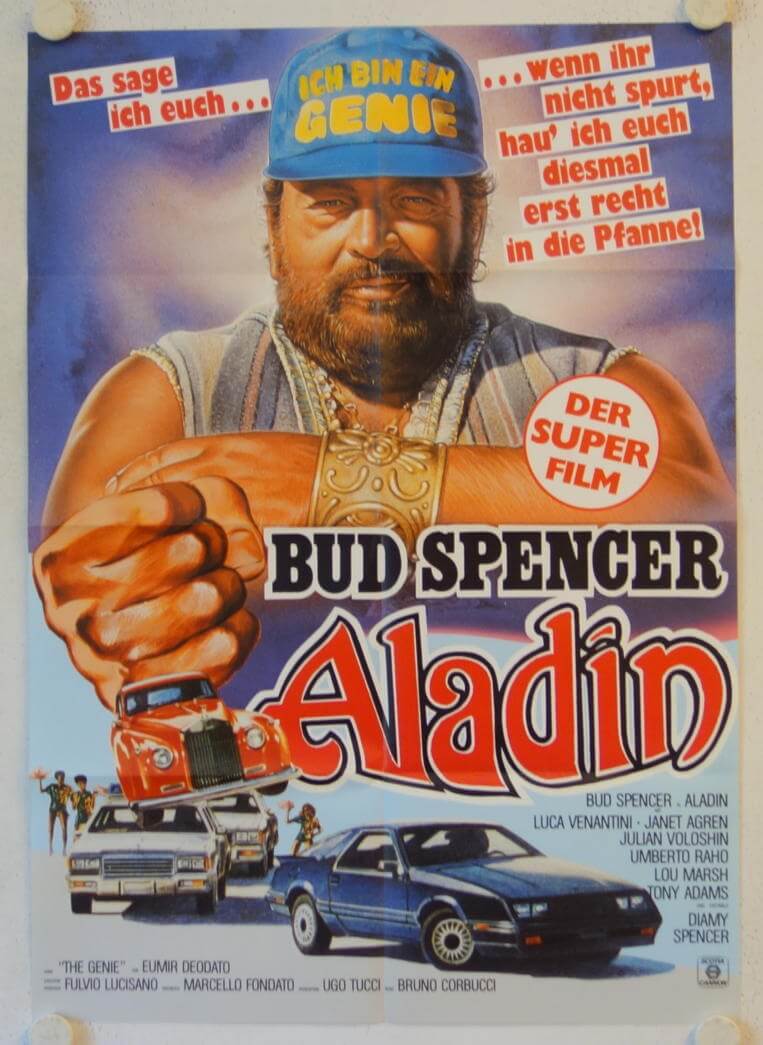 Aladdin original release german movie poster