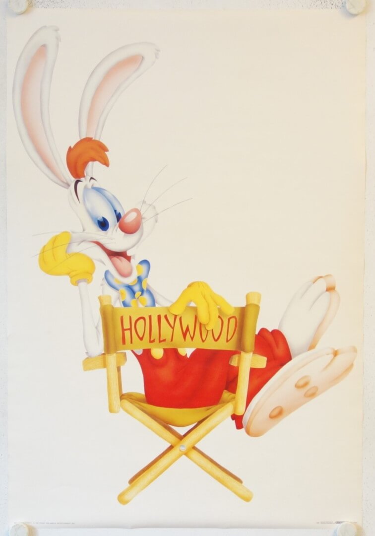 Who framed Roger Rabbit Poster Prints vintage commercial poster prints (7)