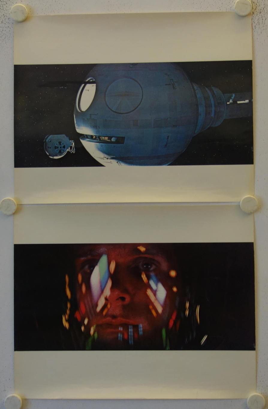 2001 - A Space Odyssey original release italian movie poster set