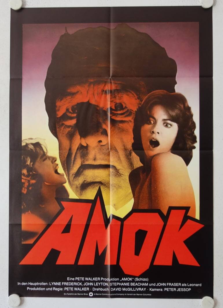 Schizo original release german movie poster