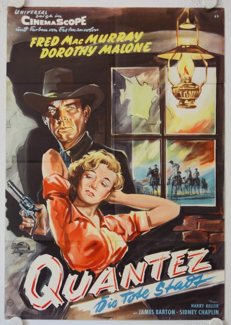 Quantez original release german movie poster