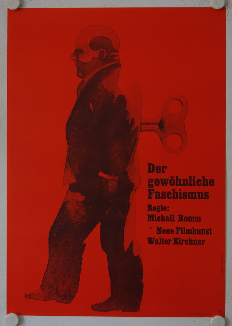 Der gewöhnliche Faschismus originales deutsches Filmplakat