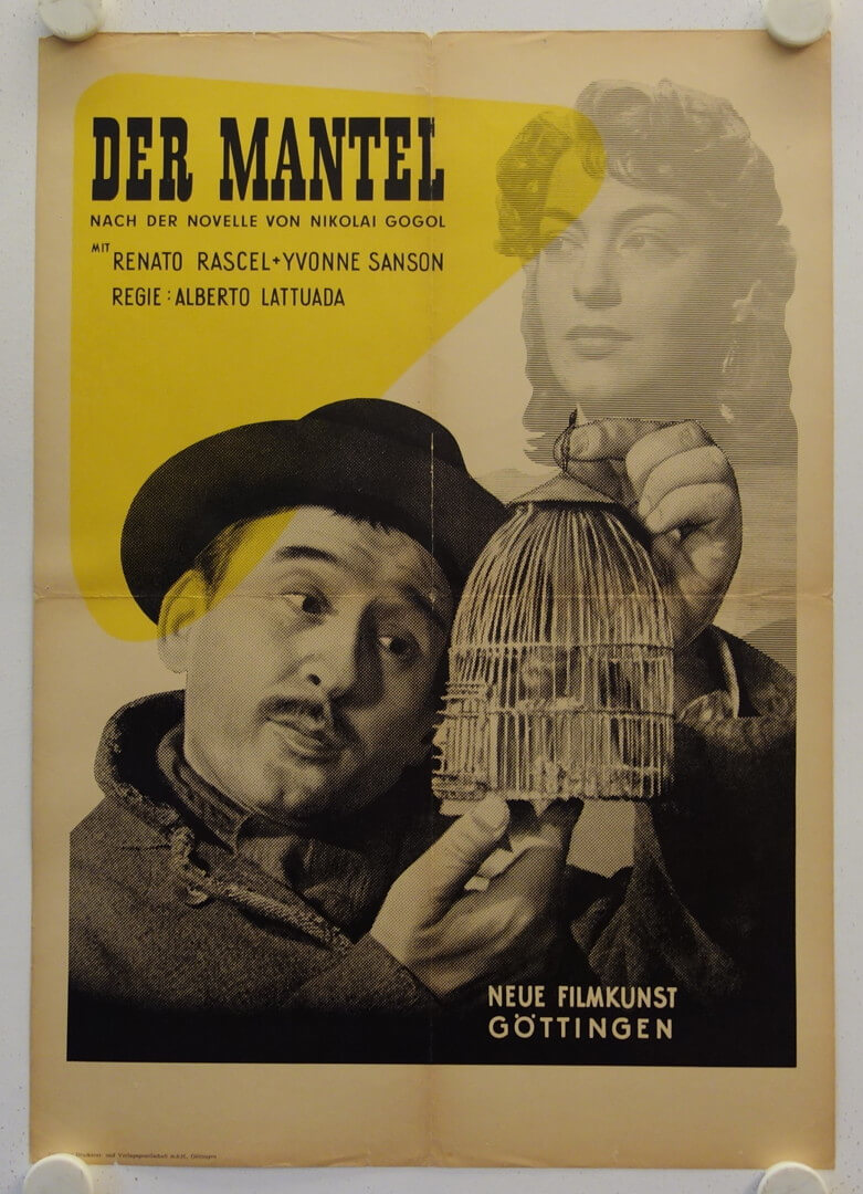 Il Cappotto - The Overcoat re-release german movie poster
