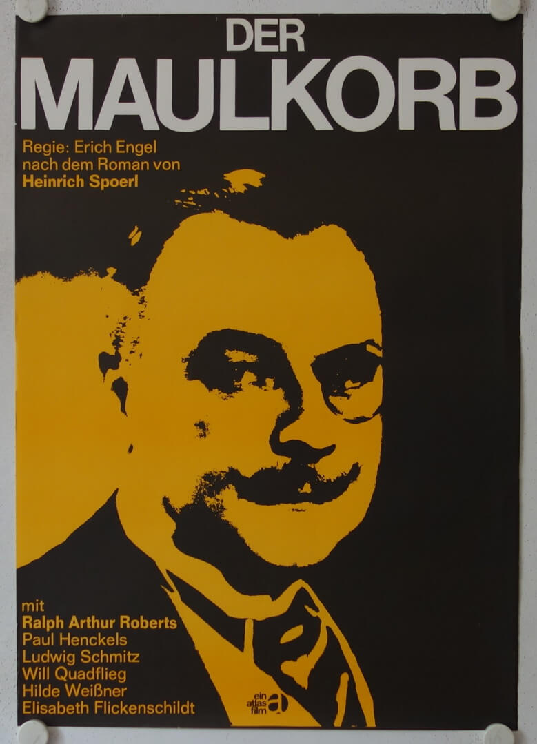 Der Maulkorb re-release german movie poster